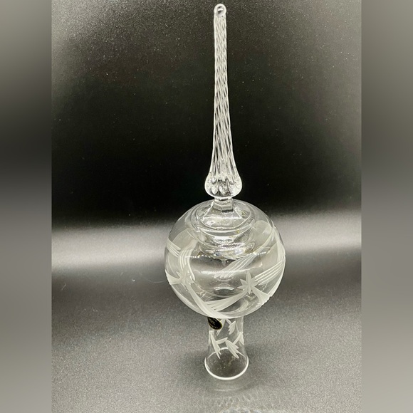 Lenox | Holiday | Vintage Lenox 989 Crystal 1 Christmas Tree Topper ...